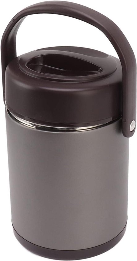 Geïsoleerde Voedselpot 2L - Vacuüm Dubbelwandige Soepcontainer met ...