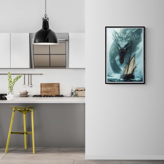 Zee Poster | Slang Poster | Schip Poster | Mythisch Poster | Fantasie ...