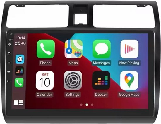 CarPlay geschikt voor Suzuki Swift 2005-2010 Android navigatie en multimediasysteem... | bol