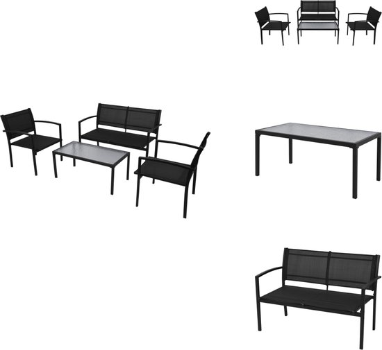 vidaXL Tuintafel En Stoel - Tuintafels En Stoelen - Tuintafel Set ...