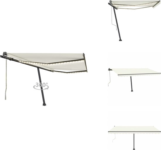 vidaXL Uitschuifbare Luifel - Uitschuifbare Luifels - Uittrekbare Luifel - Uittrekbare... | bol