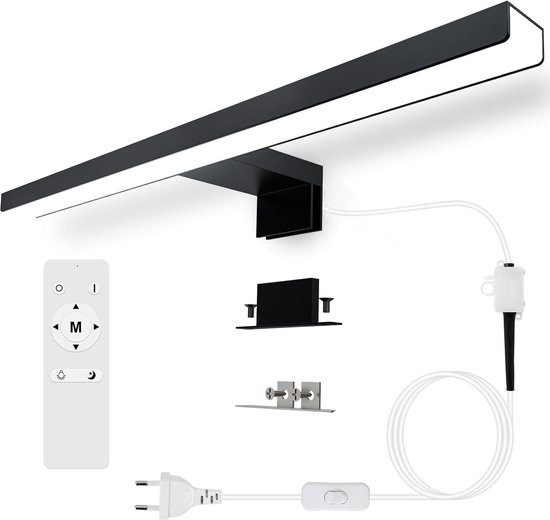 Badkamer lamp Spiegellamp 40 cm 12 W met schakelaar-afstandsbediening ...