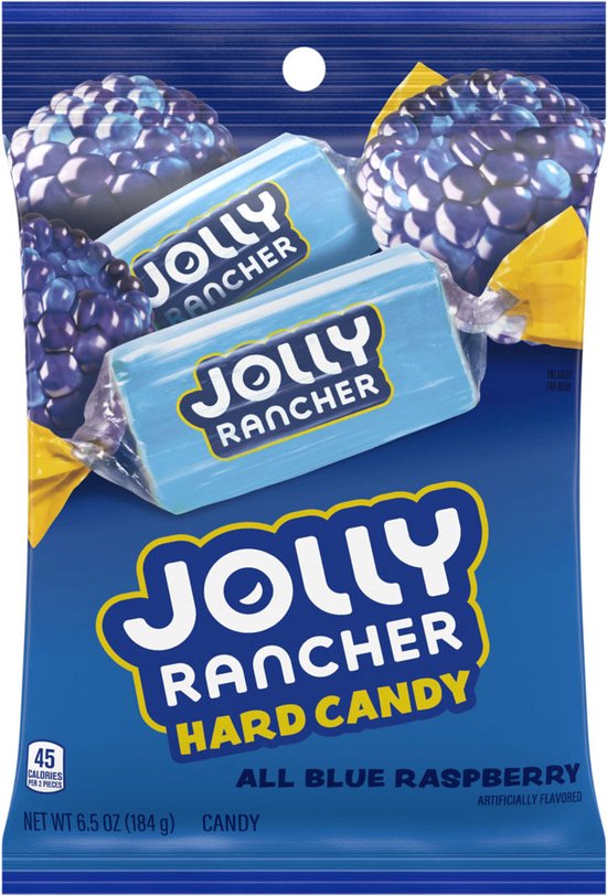 Jolly Rancher Hard Candy All Blue Raspberry (12 x 184g) | Amerikaans ...