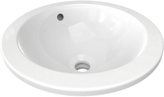 Ideal Standard Connect - Inbouwwastafel 38 cm, met overloop, wit ...