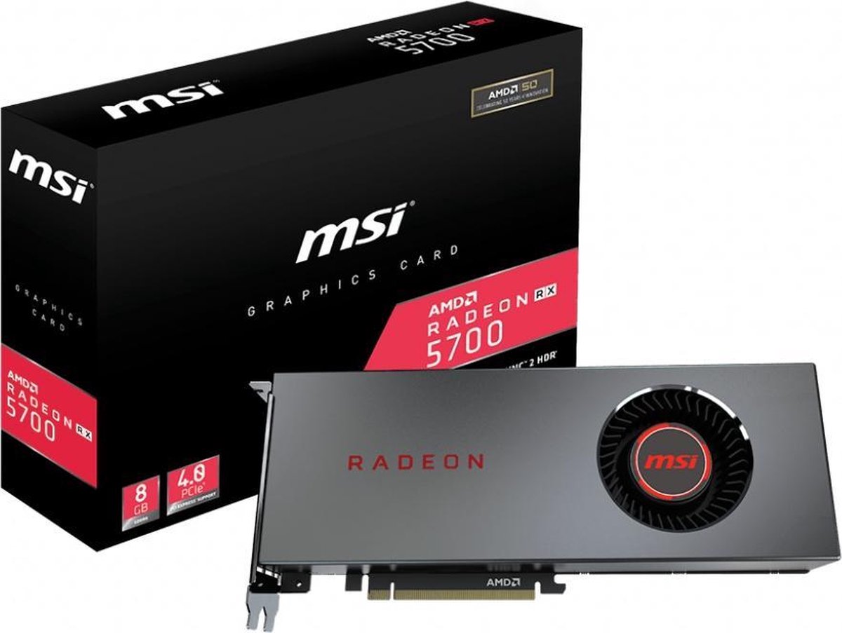 MSI AMD Radeon RX 5700 grafische kaart van 8 GB | bol.com