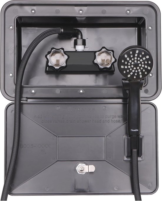 Buitendouche Kit voor Camper en Reisaanhangwagen - Compleet met ...