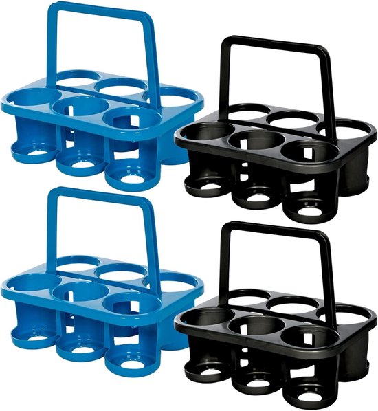 Novaliv 4X Flessendrager voor 24 Flessen - Stabiele Houding ...