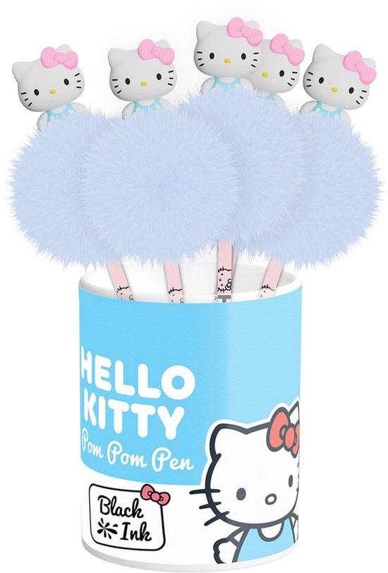 Blue Sky Studios Sanrio Pom Pom Pen Hello Kitty Stationery | bol
