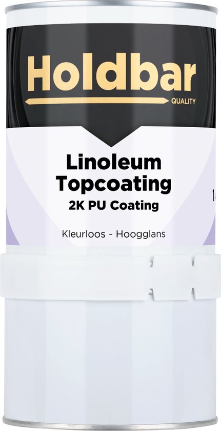 Holdbar Linoleum Topcoating Hoogglans 1 Kg - Vloerverf Glashelder ...