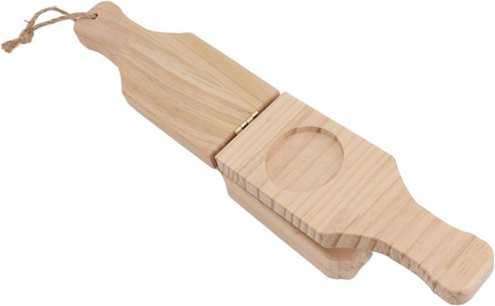 Tostonera Plantain Masher - Houten Tostonera voor Tostones Rellenos | bol