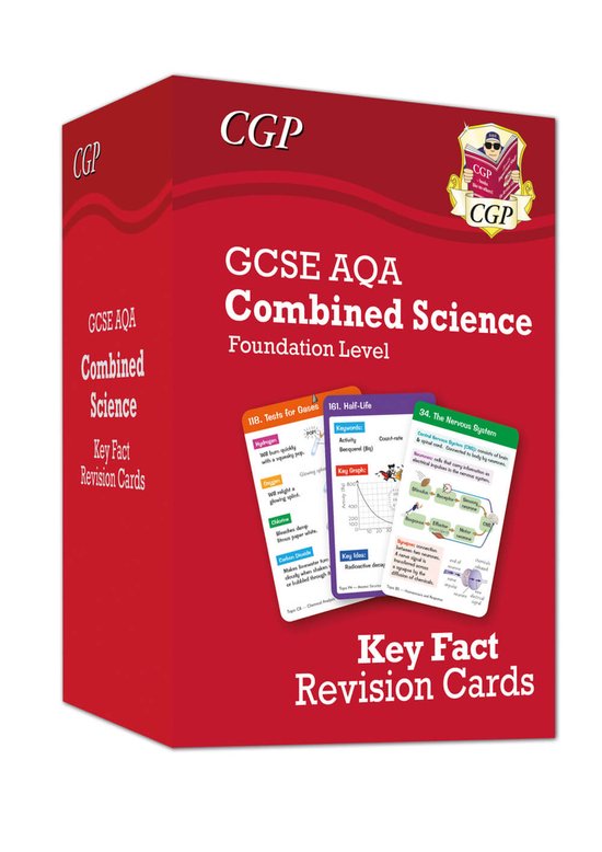 CGP AQA GCSE Combined Science- New GCSE Combined Science AQA Foundation Key Fact... | bol