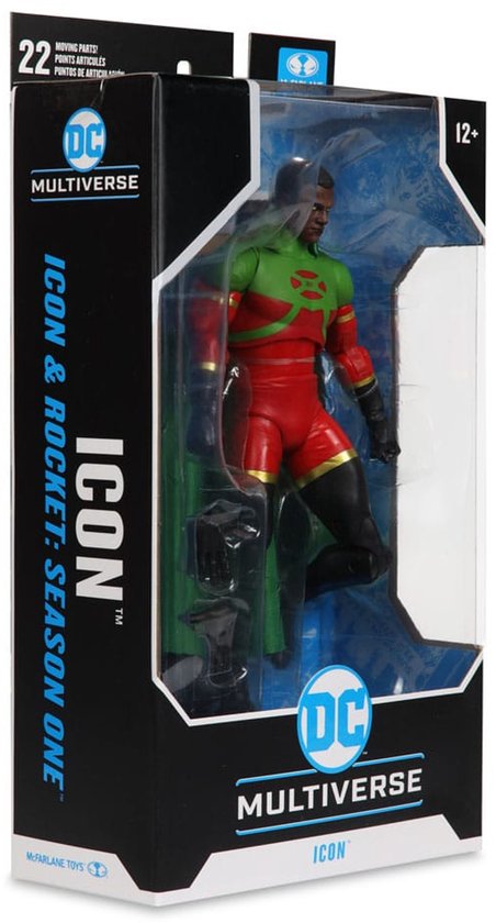 McFarlane Toys DC Multiverse Action Figure Icon (Icon & Rocket: Season ...