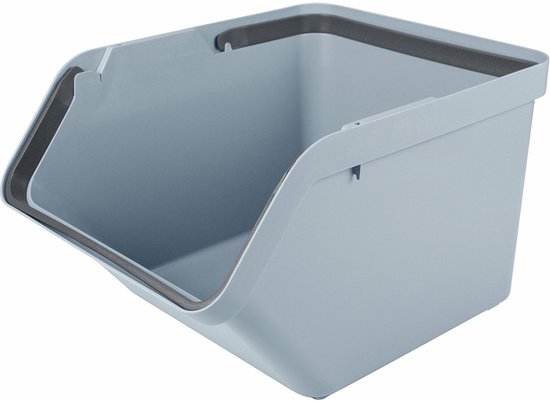 Sunware Sigma Home sorteer bak met deksel - 2x - afvalbak - blauw ...