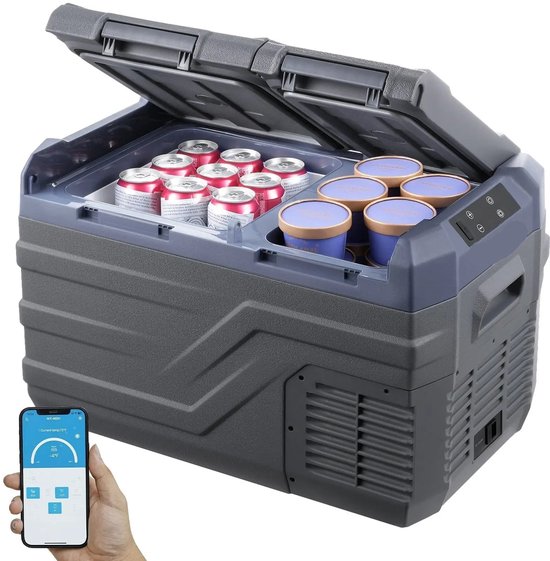 Elektrische Koelbox - Frigobox - Refrigerator - Car Fridge - Draagbaar - 45L - Dual... | bol