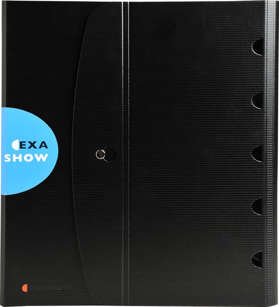 Exacompta 5x Exactive® PP Presentatiemap Exashow met 4 ringen van 30mm ...