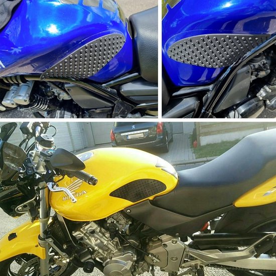 Motorfiets Tank Pad Sticker Rubber Universele Bescherming Brandstoftank ...