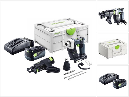 Festool DURADRIVE DWC 18-2500 Basic accuschroevendraaier 18 V 18 Nm ...