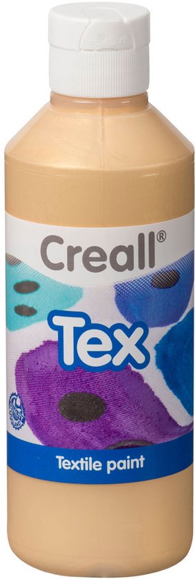 Textielverf creall tex goud 250ml | Fles a 250 milliliter | bol