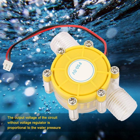 Micro Water Turbine Generator 10W DC Water Flow Generator Pomp Hoog ...