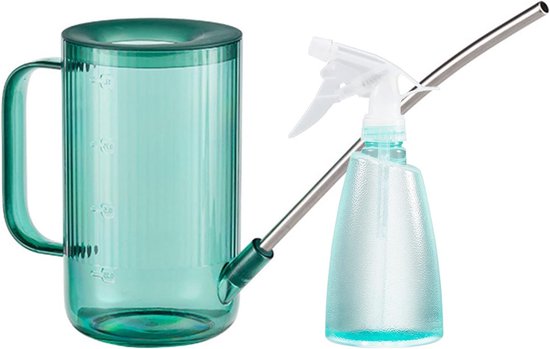 Gieter en Spuitfles voor Planten - Binnen en Buiten - 1 Liter - Kunststof | bol