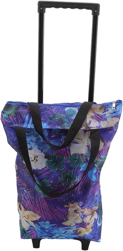 Opvouwbare Trolley Kar met Wiel voor Camping Korte Trip - Wasbare ...