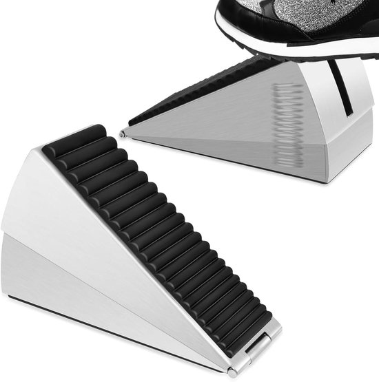 Zware deurstopper voor binnen en buiten - Grote deurwig 75 cm hoog ...