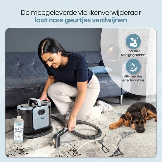 Olvy Tapijtreiniger PRO - Stoomreiniger - Meubelreiniger - 100° Stoom ...
