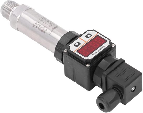 Druksensor met Digitale LED-display Druktransmitter 24 V DC 4-20 MA ...