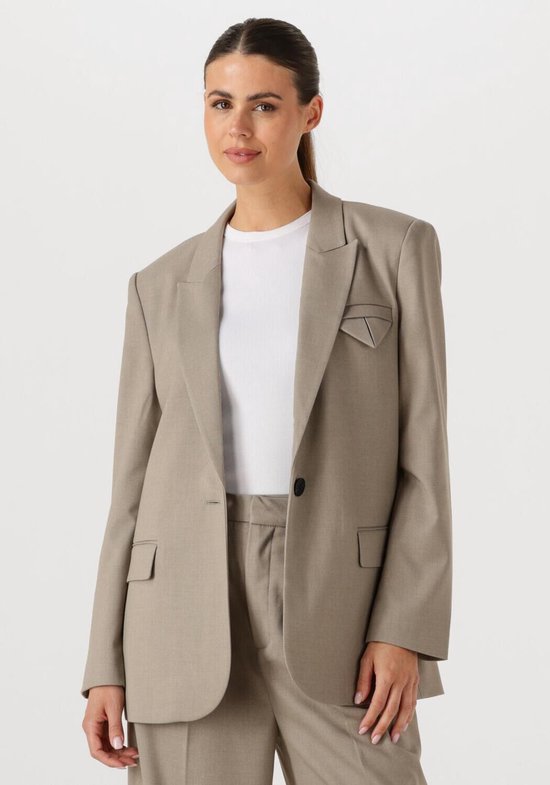 Copenhagen Muse Cmtailor-ja Blazers Dames - Beige - Maat S | bol