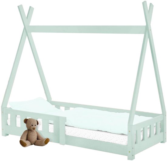 CRLYN® Kinderbed - Peuterbed - Mintgroen | bol
