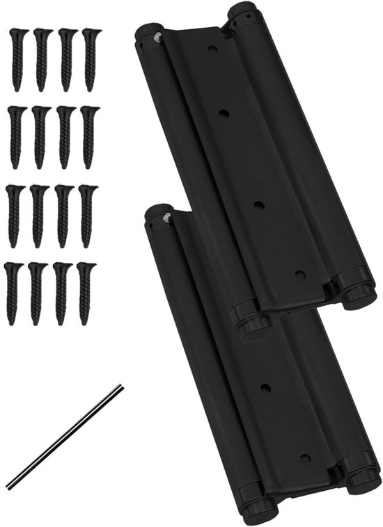 8'' Heavy Duty Cafe Saloon Door Hinges Double Action Spring Hinge ...