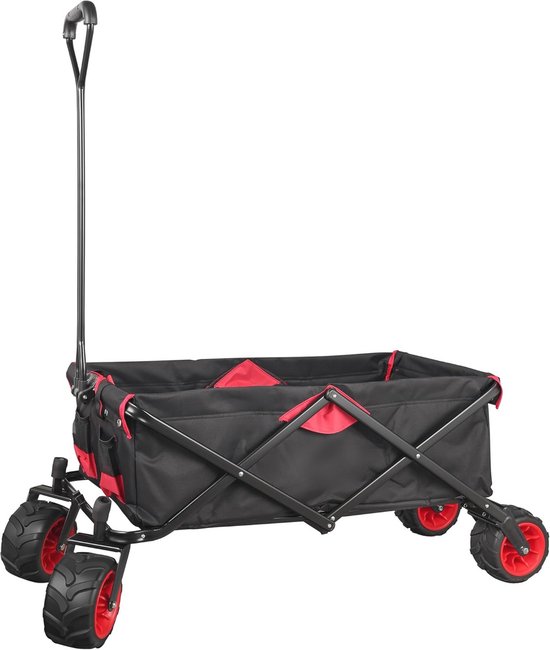 Opvouwbare Bolderkar tot 80 kg - Inklapbare Trekker voor Off-road en ...