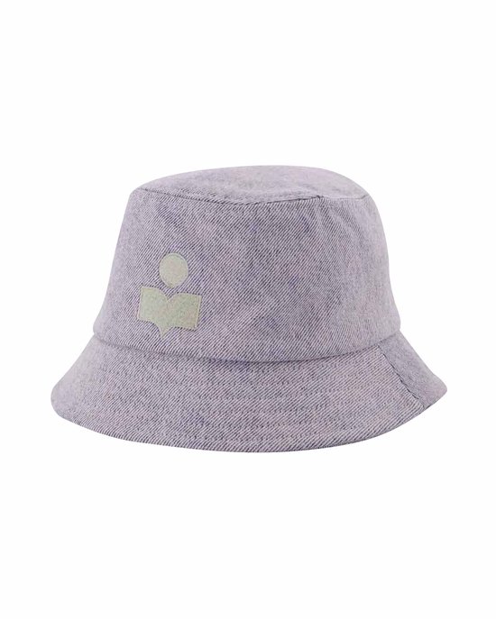 Denim Bucket Hat Wo - Violet | Purple | bol