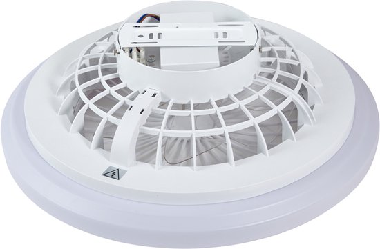 QAZQA clemo - Stille LED Plafondventilator met Verlichting | Lamp en ...
