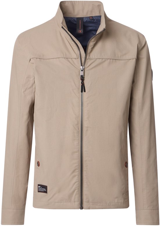 Casa Moda - Zomerjas - Heren - L - Beige - Katoen - 554387000 | bol