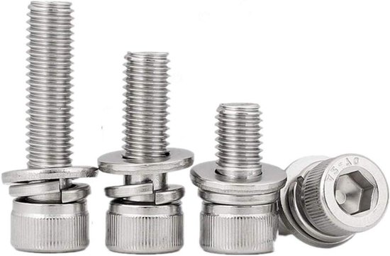 Inbusbout - M6 * (10-60 mm) metrische cilinderkop schroeven ...