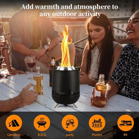 Vuurschaal - Vuurkorf - Vuurplaats - Tafelvuur - Tafelblad - Draagbaar ...