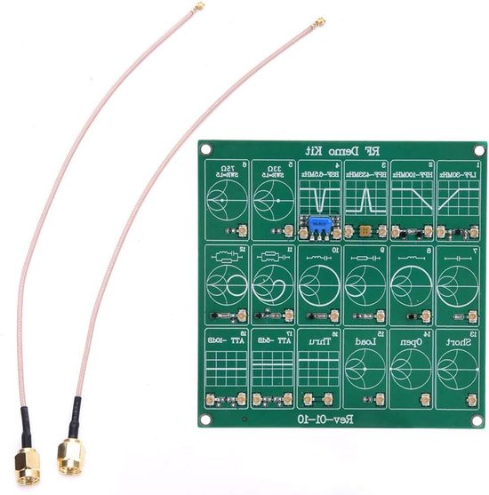 RF Testkaart - Demokaart voor Radiofrequentie - Testmodule voor Vector ...