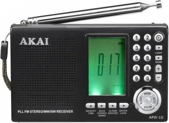 Akai APW10 wereldontvanger | bol