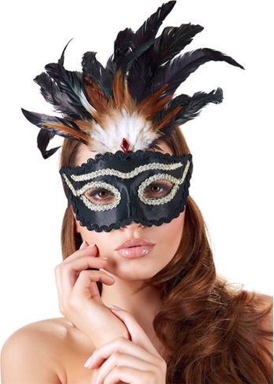 Venetiaans veren masker | bol.com