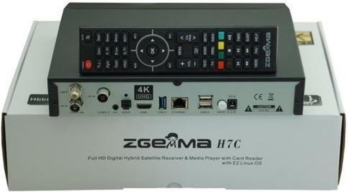 ZGEMMA H7C 4K Ultra HD | bol.com