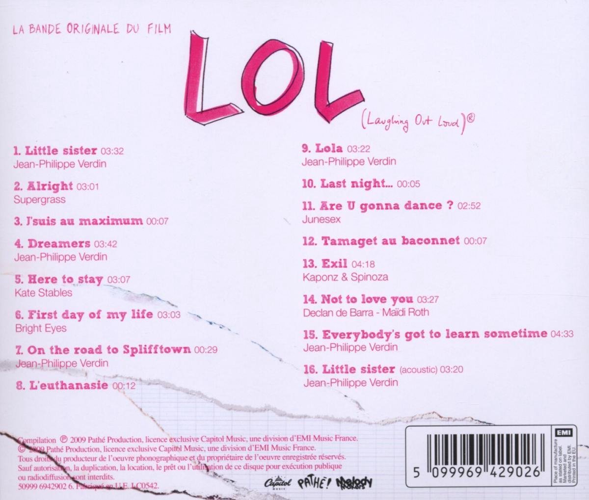 Lol, Original Soundtrack | CD (album) | Muziek | bol.com