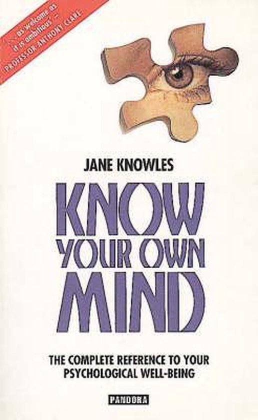 Know Your Own Mind, Jane Knowles | 9780044406464 | Boeken | bol.com