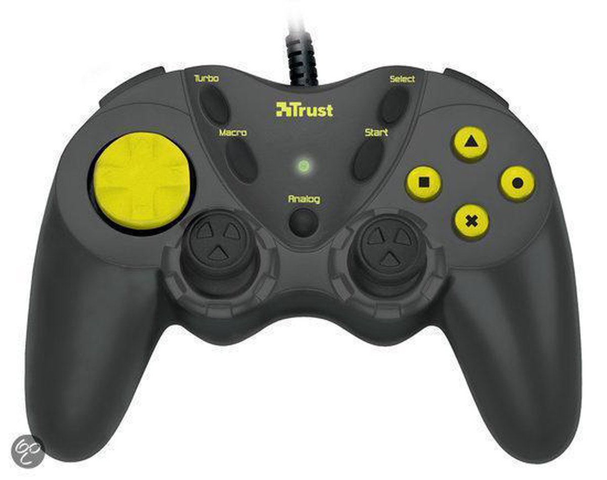 Trust Controller Zwart PC + PS2 | bol.com