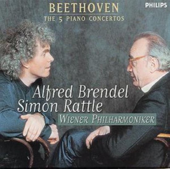 Alfred Brendel, Wiener Philharmoniker, Simon Rattle - Beethoven: The 5 Piano Concertos... | bol.com