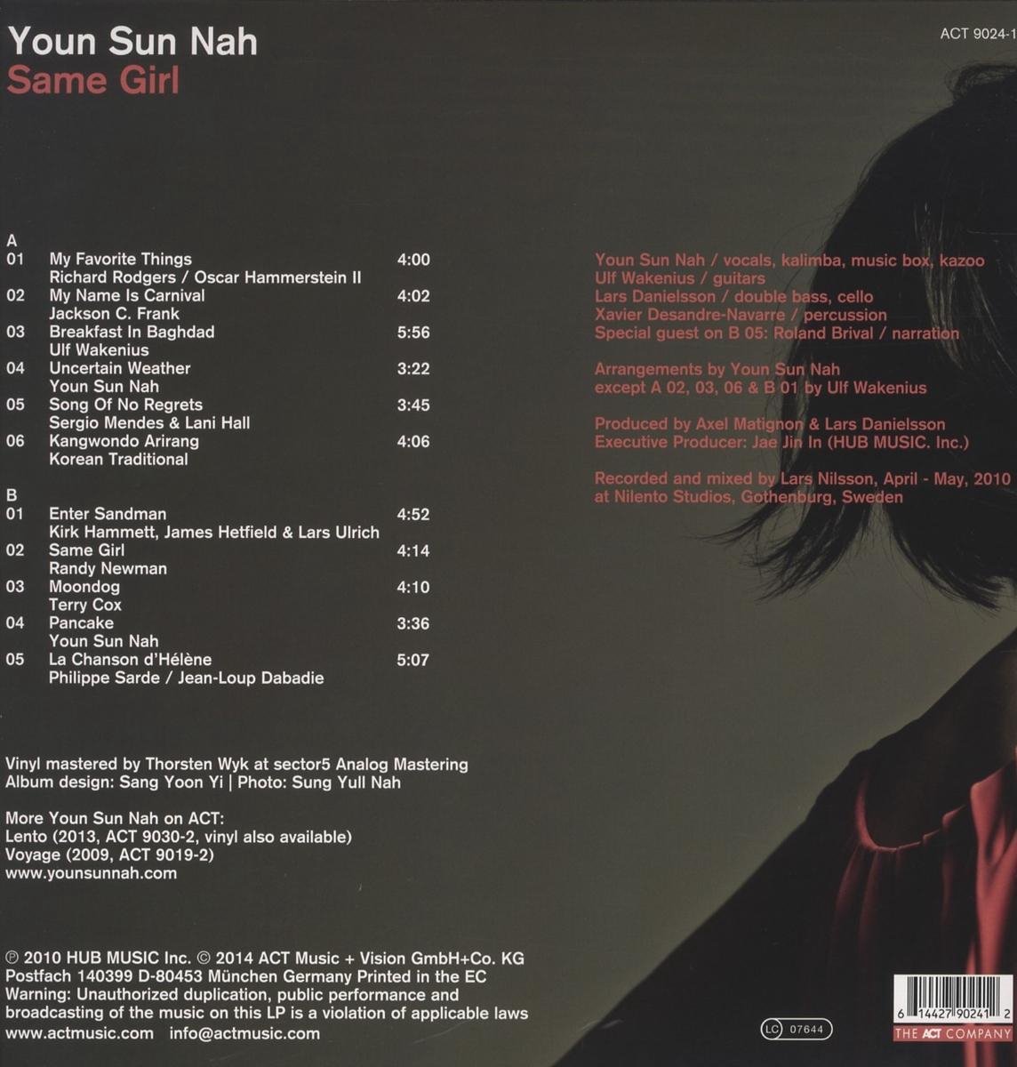 Same Girl (Vinyl), Youn Sun Nah | LP (album) | Muziek | bol.com