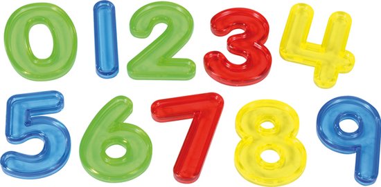 Clear numbers 30 pcs. | Games | bol