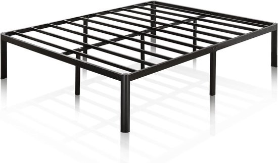 Metalen Platform Bed 140 x 190 cm met Opbergruimte - Hoogte 41 cm ...