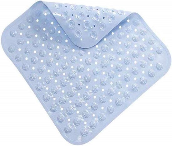 Antislip vierkante douchemat - douchebak inleg - 48x48 cm - massagebal ...