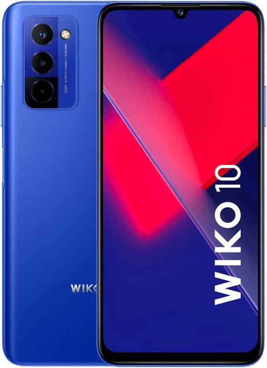 Wiko 10 Dual SIM 6GB RAM 128GB 4G LTE Blue | bol